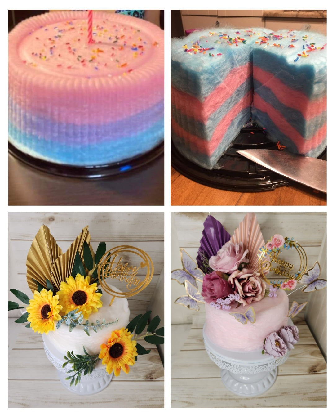 Cotton Candy Cakes – Cotton Candy Cravings